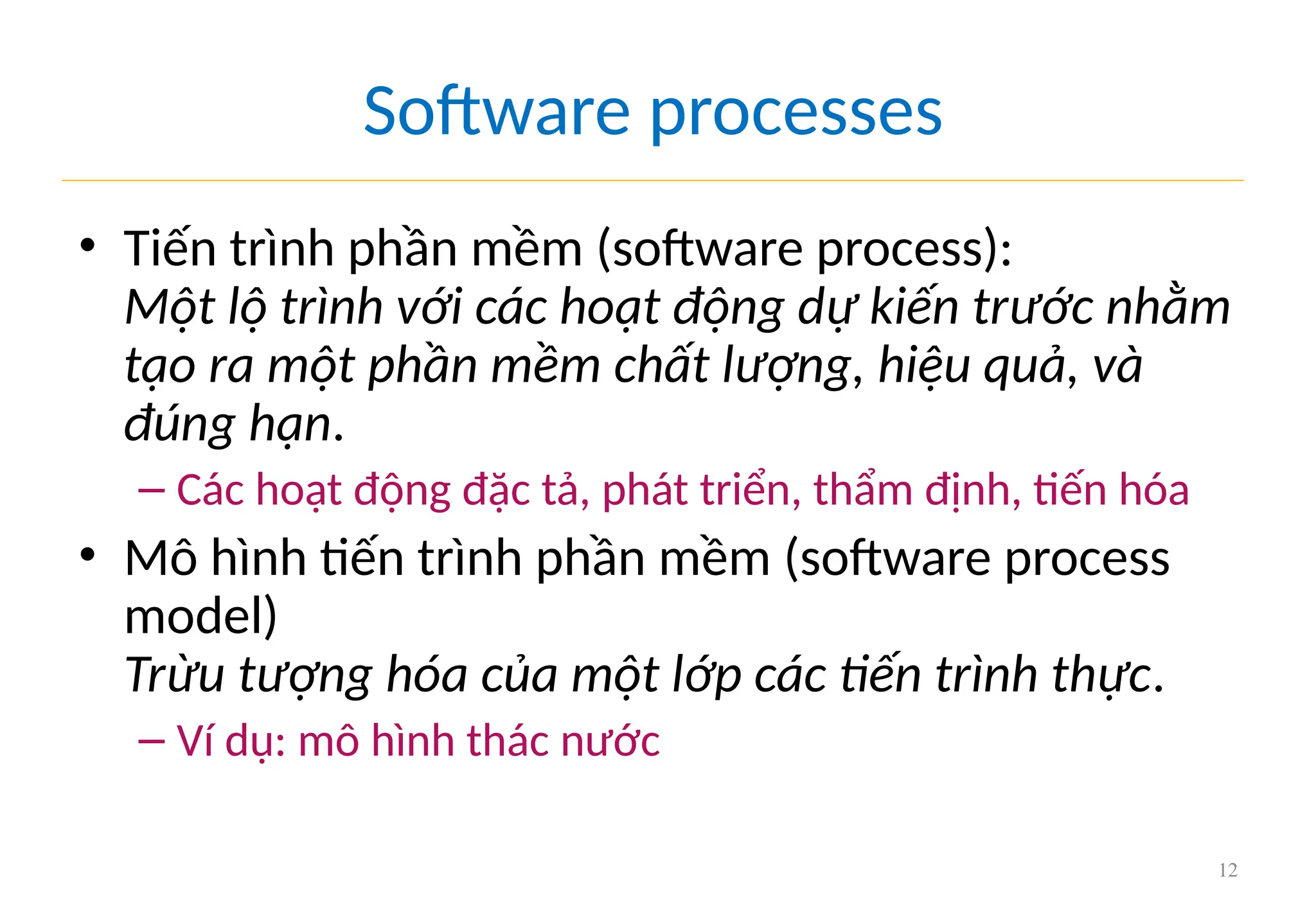 Overview of SE - Definition, field, application, testing and process | PPT