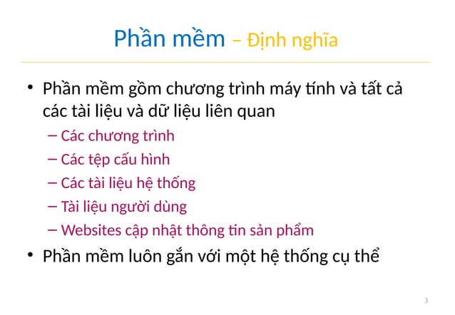 Overview of SE - Definition, field, application, testing and process | PPT