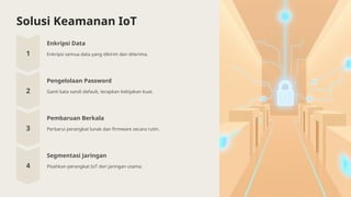Overview of Security in IoT device for reading | PPT