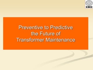 01 Overview of Power transformers - Remedial Measures.ppt | Geology | Science