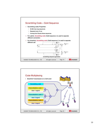 01 owa200002 wcdma ran fundamental | PDF