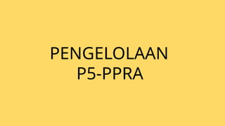 01 P5 & PRA 01 Project penguatan profil pancasila dan profil belajar ...