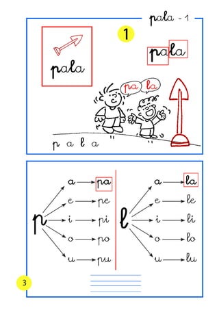 FONEMA P para trabajar con niños de primer grado de primaria | PDF