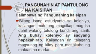 01 Pangunahin at Pantulong na Kaisipang Nakasaad sa Binasa - Talakayan.pptx