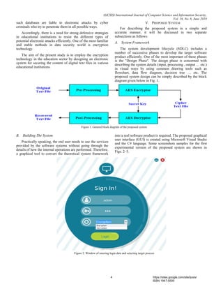 Securing Sensitive Digital Data in Educational Institutions using Encryption Technology | PDF