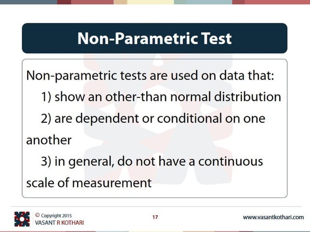01 parametric and non parametric statistics