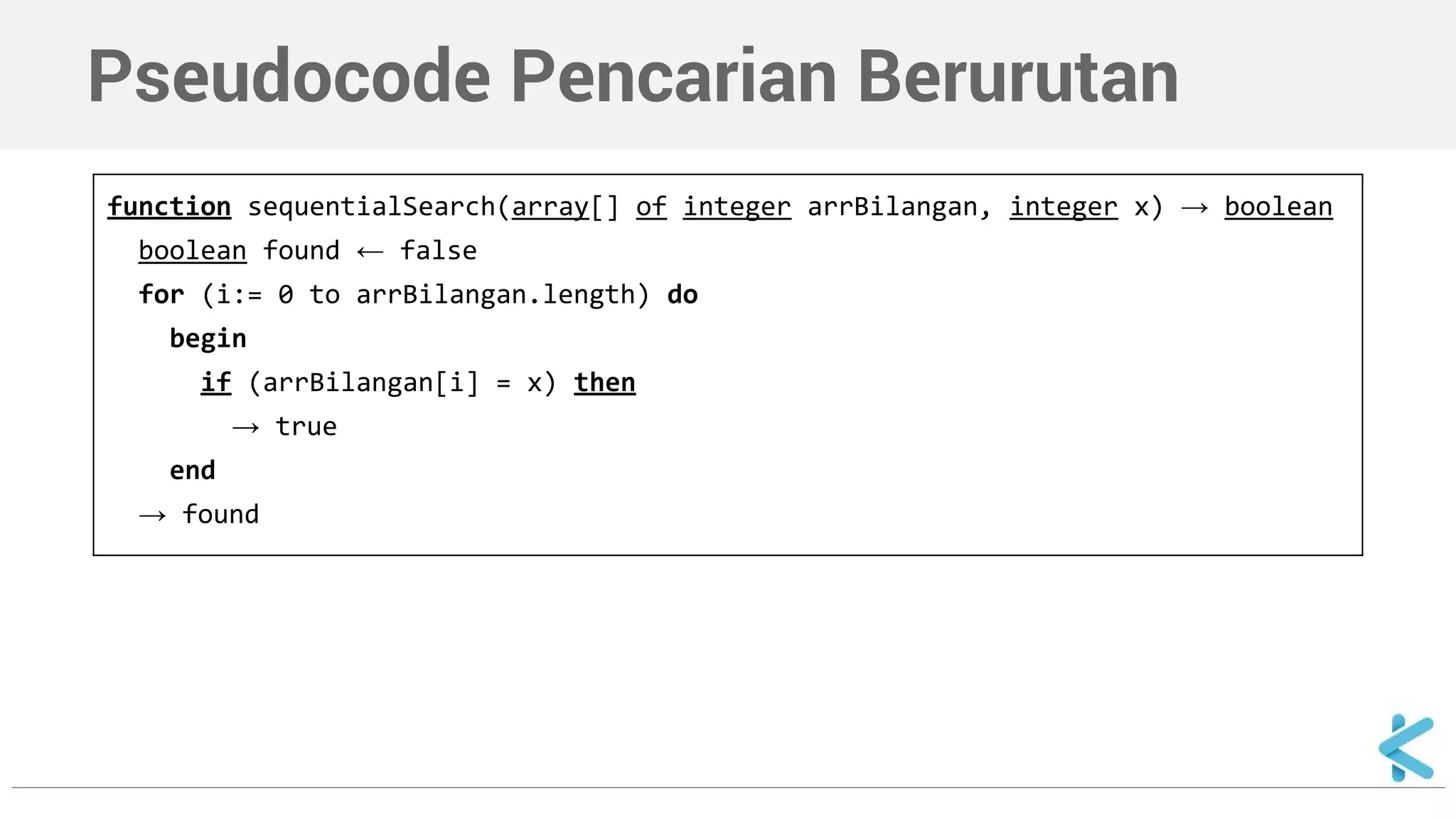Algoritma Dan Struktur Data Sequential Search Ppt