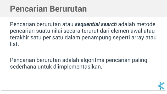 Algoritma dan Struktur Data - Sequential Search | PDF