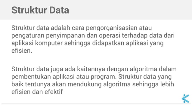 Algoritma dan Struktur Data - Pendahuluan dan Ulasan PTI | PPT