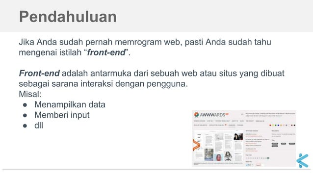 Eksperimen CSS - 01 Pendahuluan | PPT