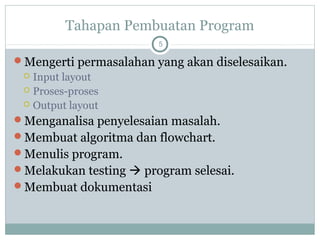 01 pengantar algoritma & flowchart | PPT