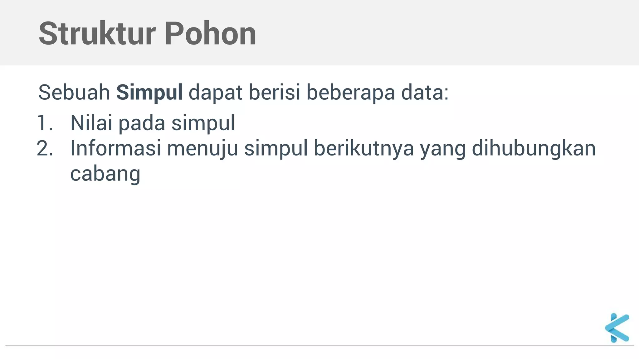 Algoritma dan Struktur Data - Pohon | PDF