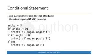 #1 PENGENALAN PYTHON | PPTX