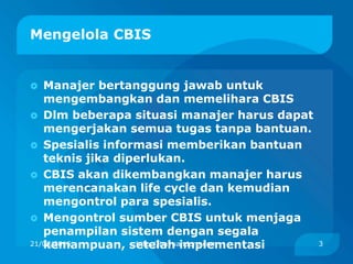 Pengertian CBIS | PPTX