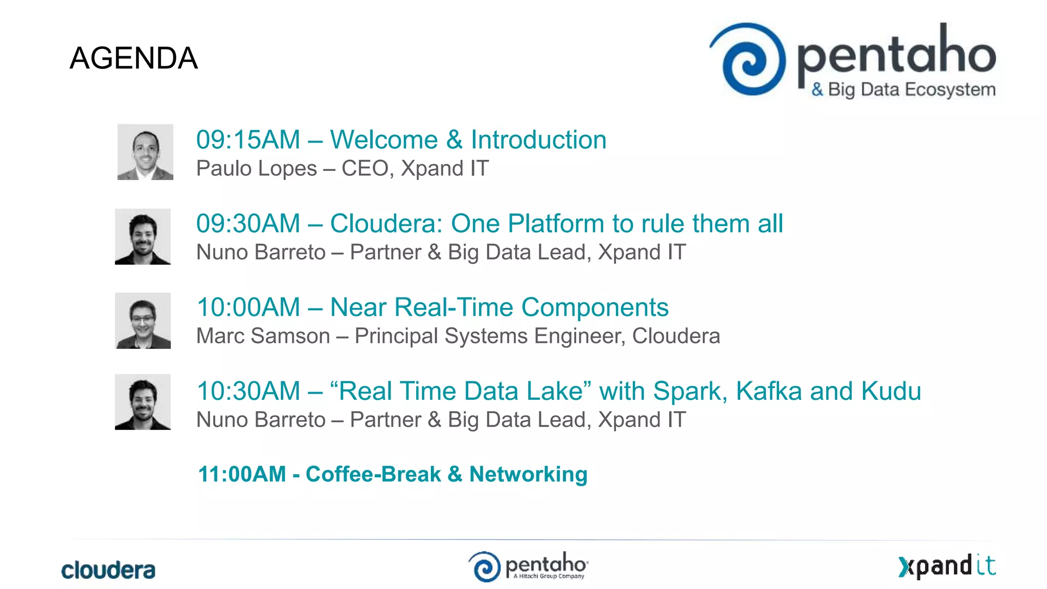 Live Seminar Pentaho & Big Data Ecosystem UK | PPT