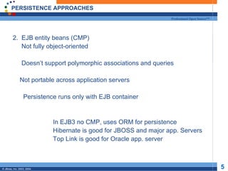 01 persistence and domain modeling | PPT | Databases | Computer Software and Applications