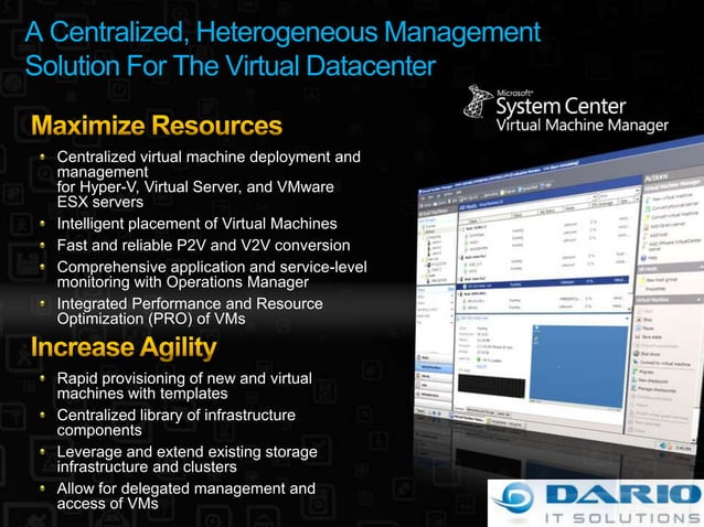 Physical And Virtual Server Management | PPTX