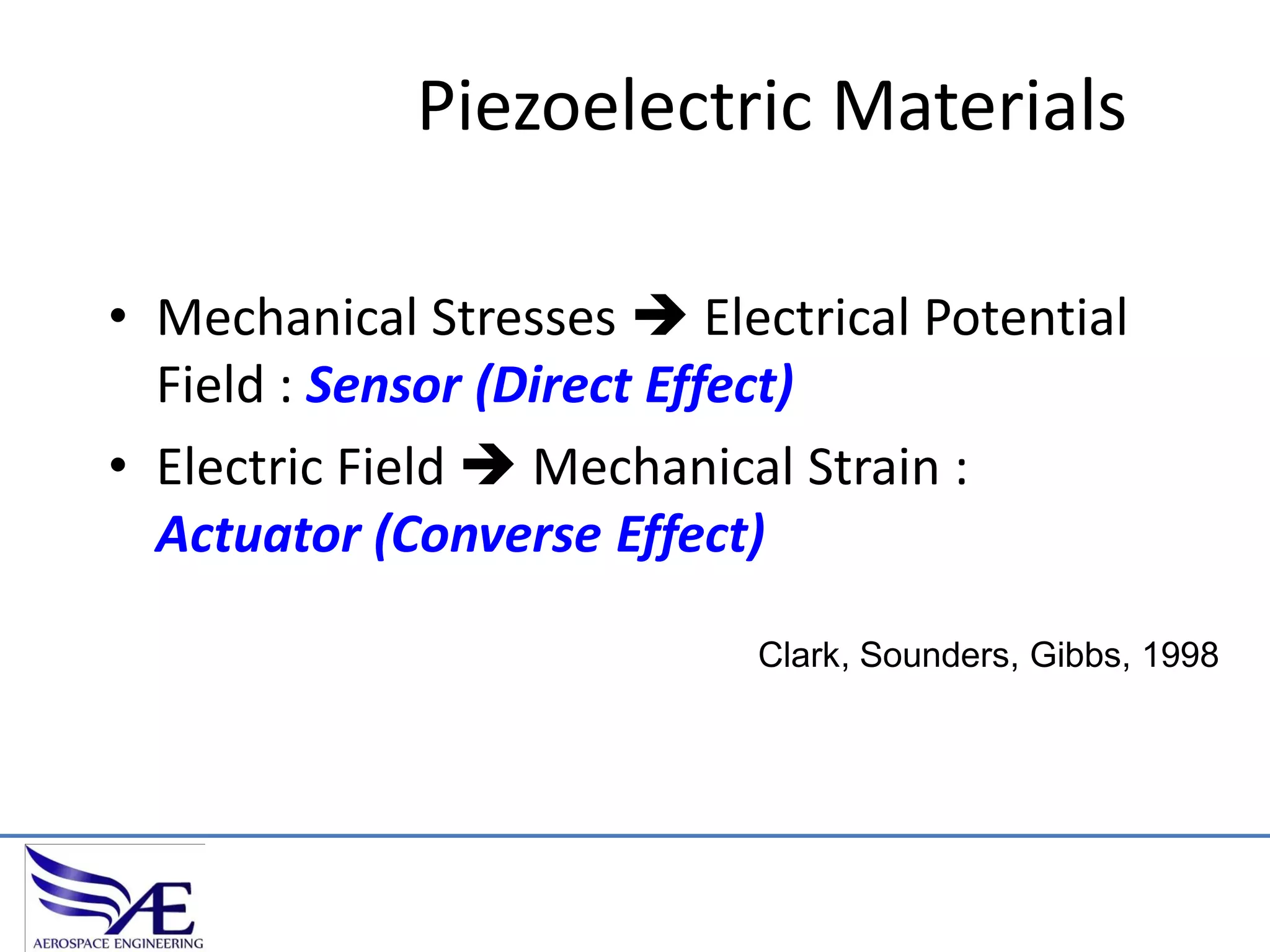 01 Piezoelectric Material | PDF