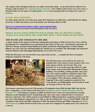 Pioneer Ancestors of Erma P Gordon Anderson | PDF