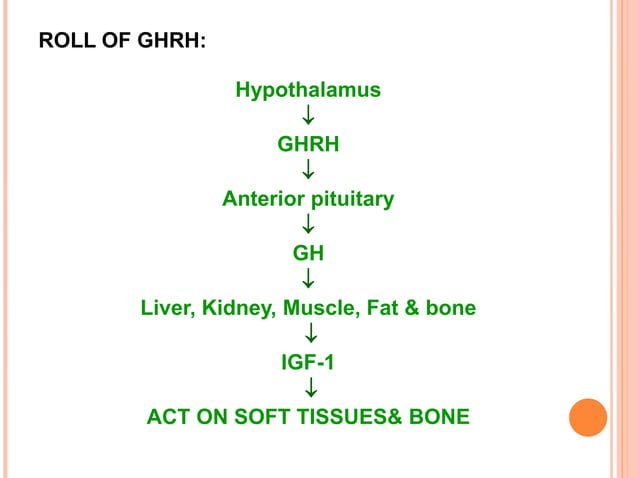 GROWTH HORMONE - PITUITARY GLAND | PPT