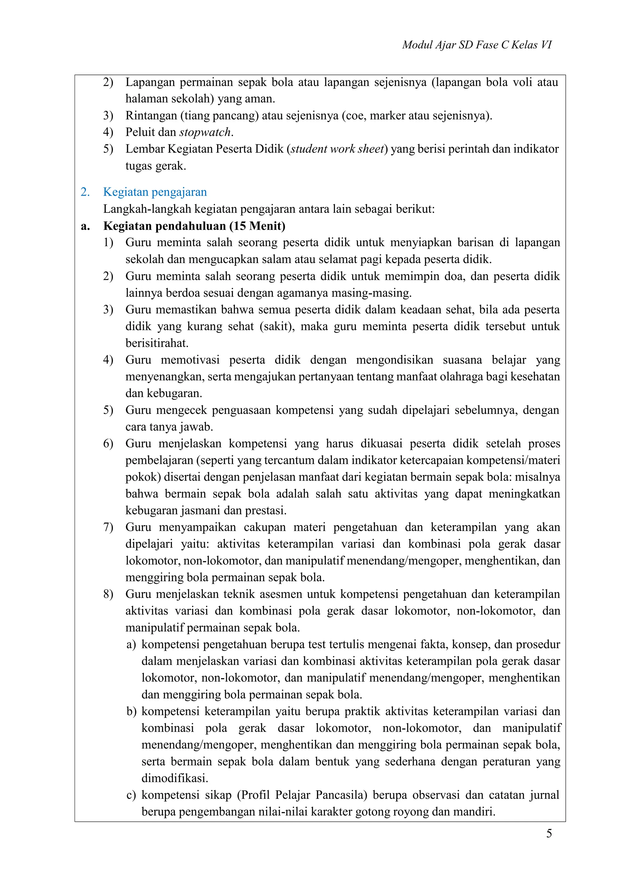 01 PJOK MODUL AJAR FASE C KELAS 6 SEPAK BOLA - modulguruku.com (2).docx