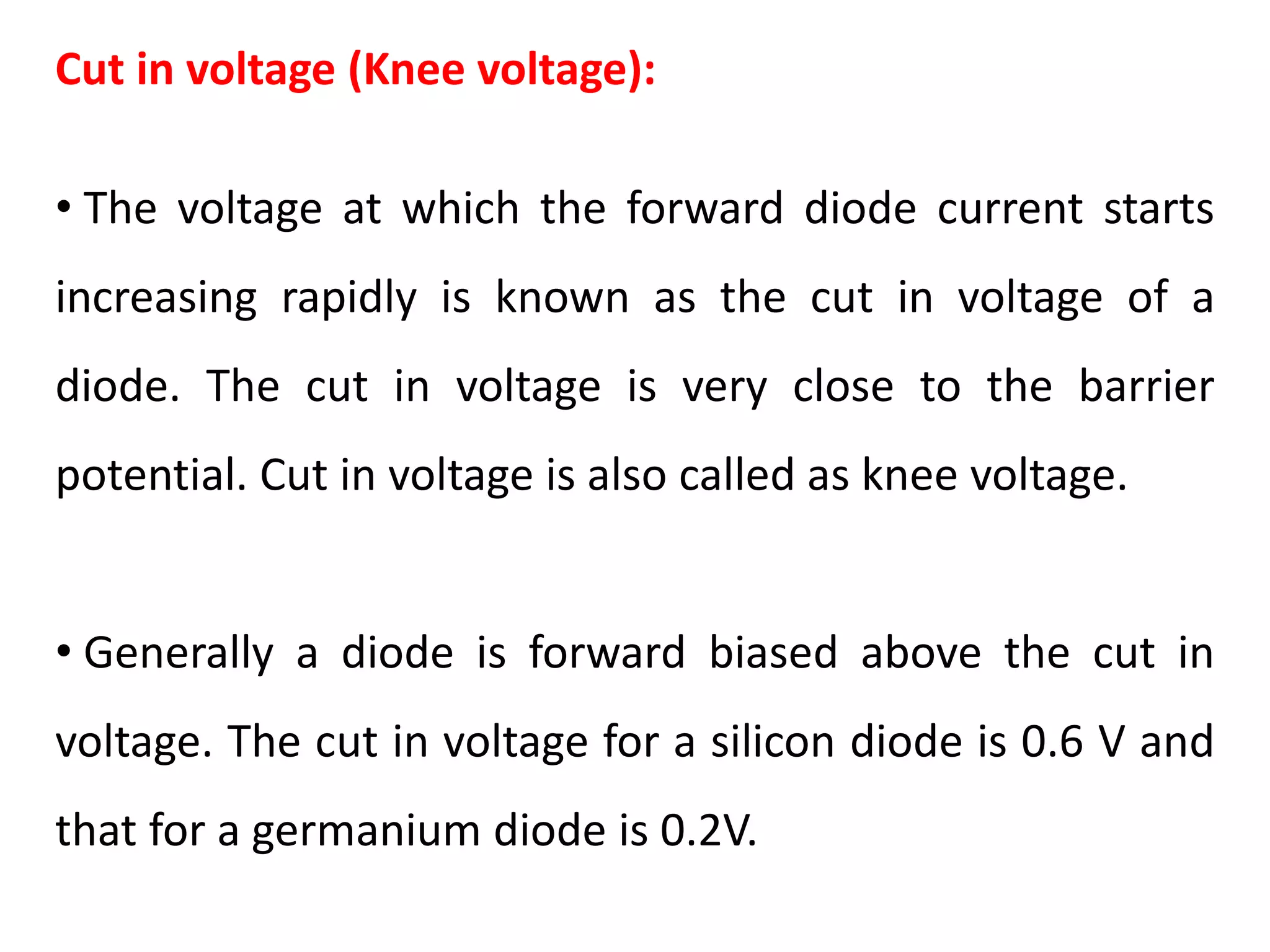 01 pn junction diode characteristics prp | PPTX