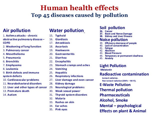 01 pollutants harm effects