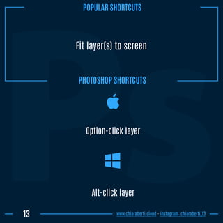 01 popular shortcuts | PDF