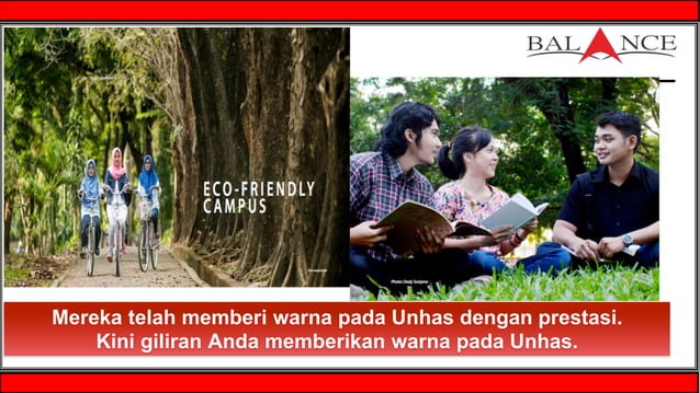 Balance Saya dan Unhas | PPT