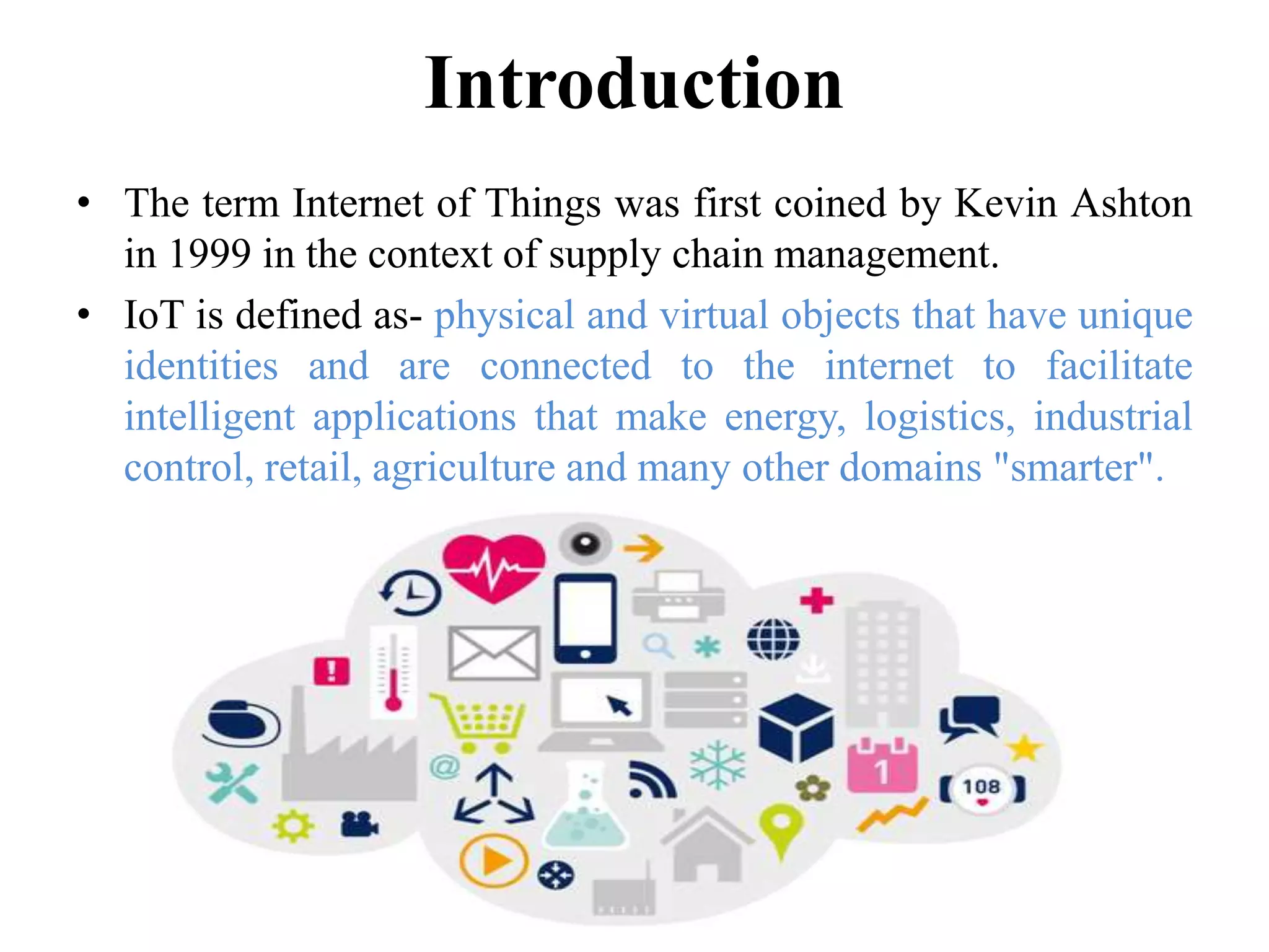 Internet of things-Introduction | PPTX | Internet of Things | Internet