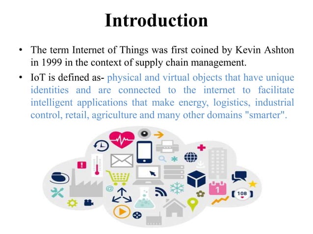 Internet of things-Introduction | PPT
