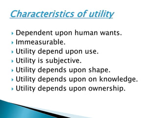 total and marginal utility | PPTX