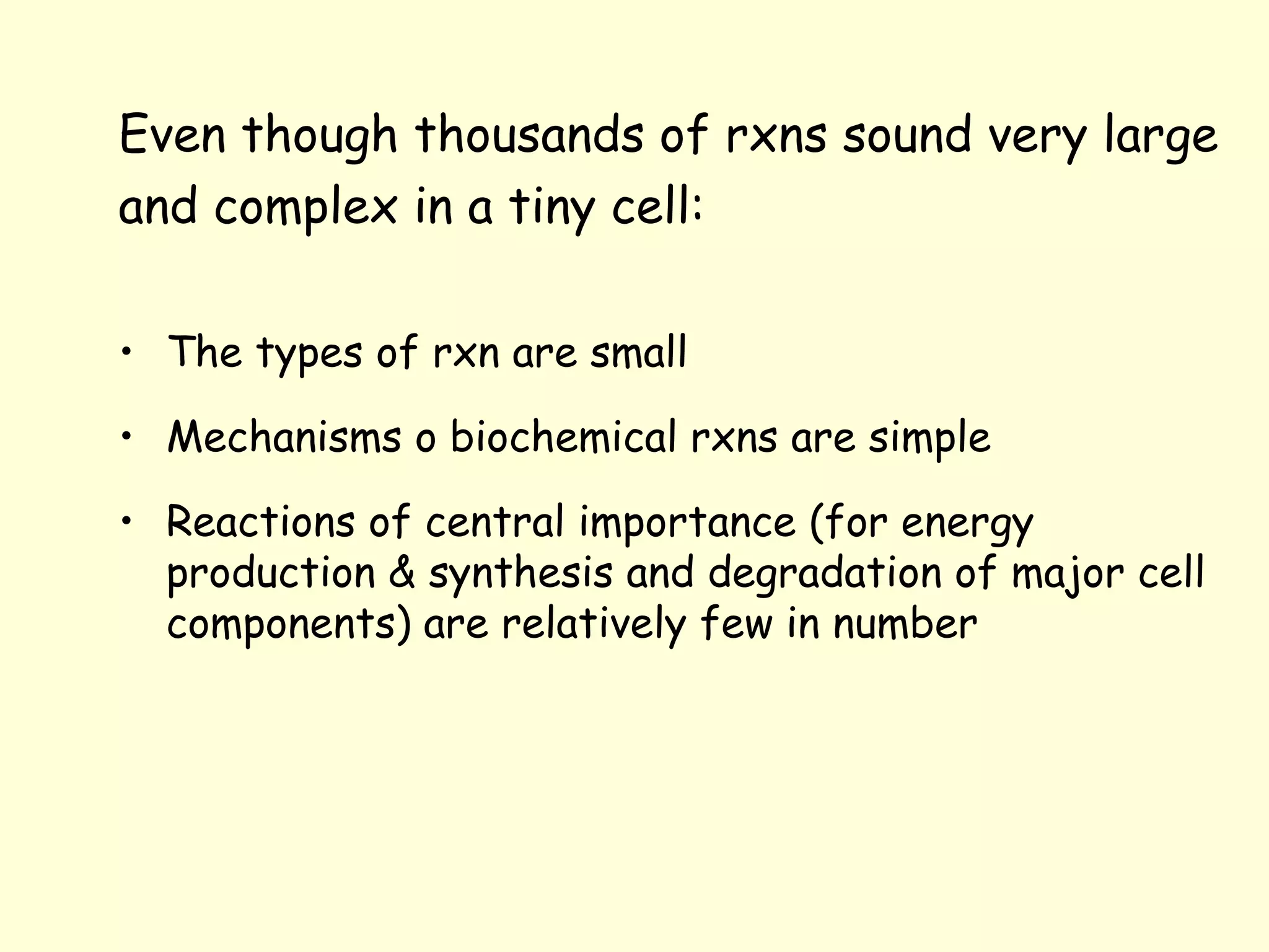 ppt on introduction to biochemistry and cell | PPT