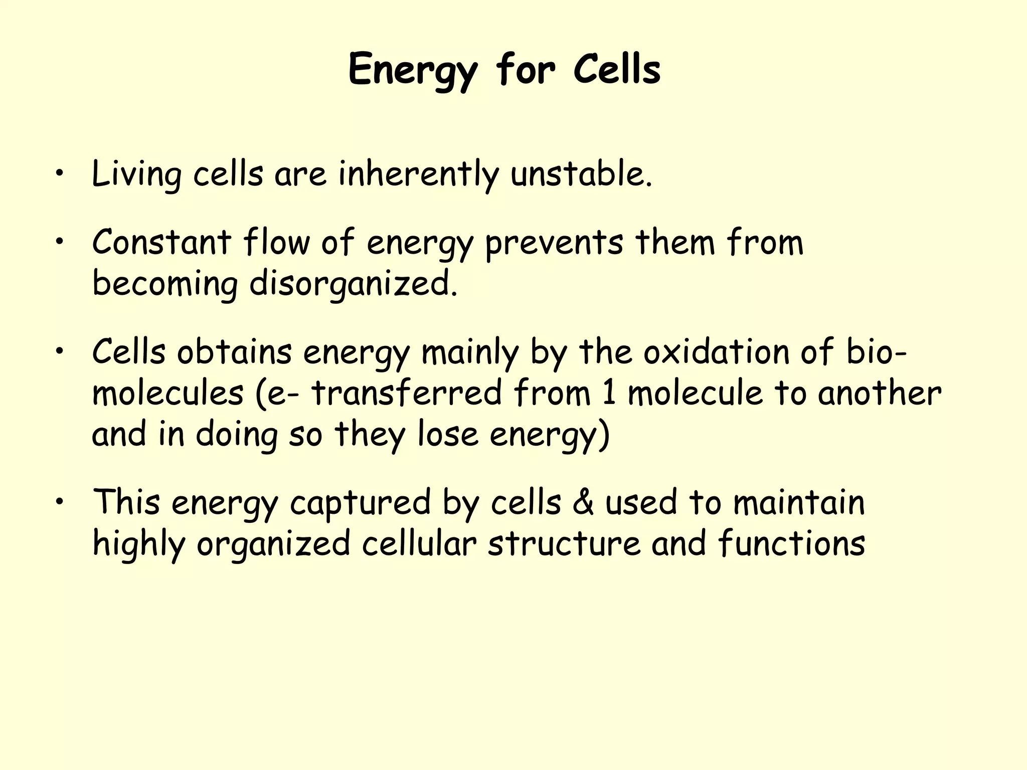 ppt on introduction to biochemistry and cell | PPT