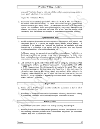 01 practical writing all letters | PDF