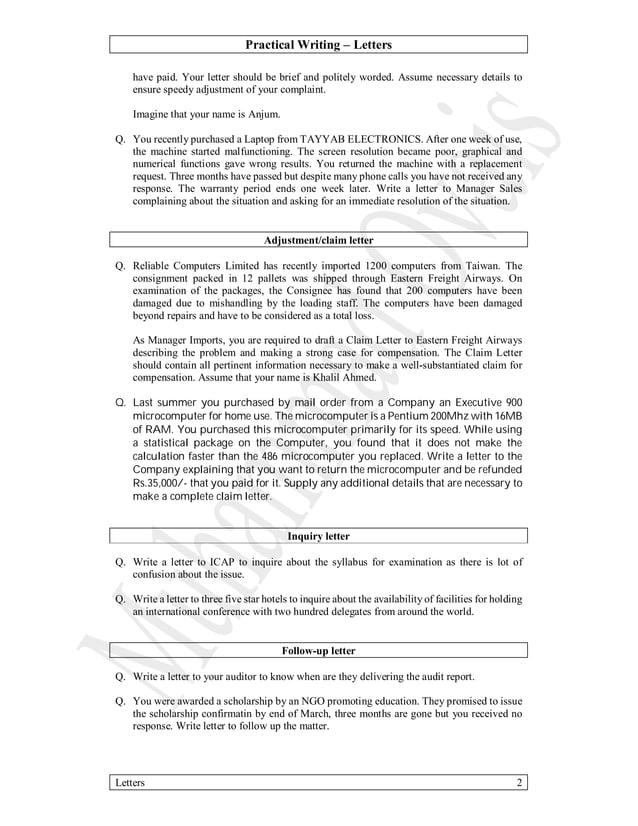 01 practical writing all letters | PDF