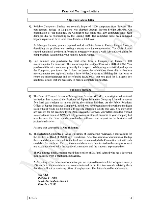 01 practical writing all letters | PDF