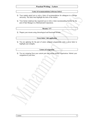 01 practical writing all letters | PDF