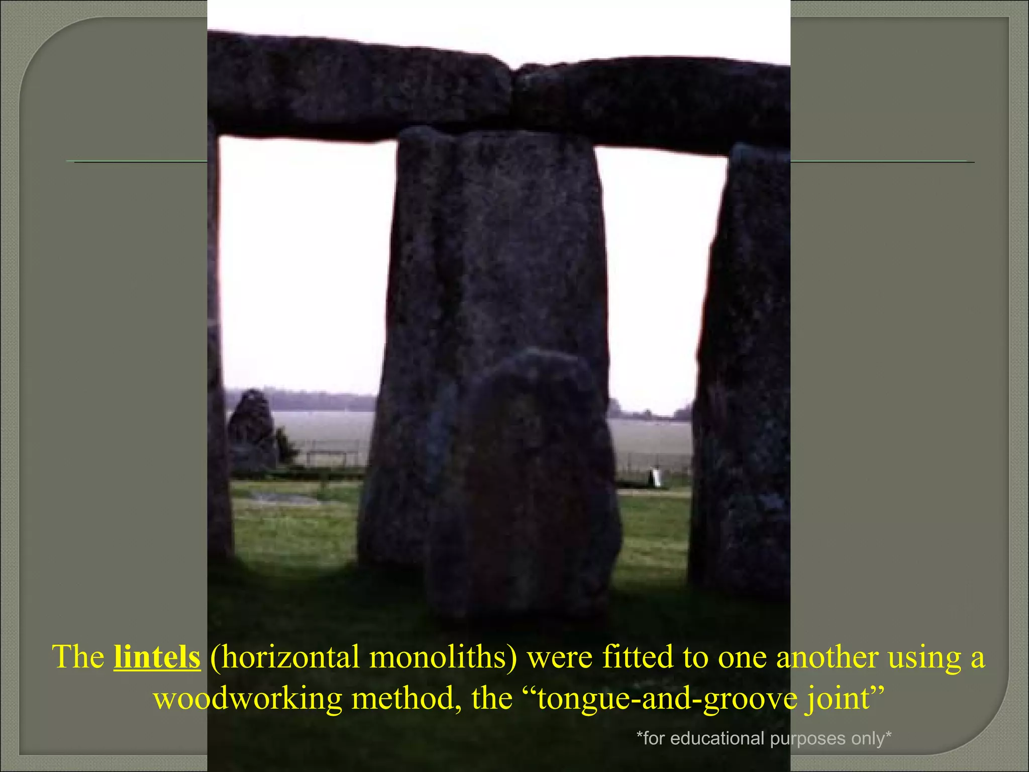 01 prehistoric architecture | PPT