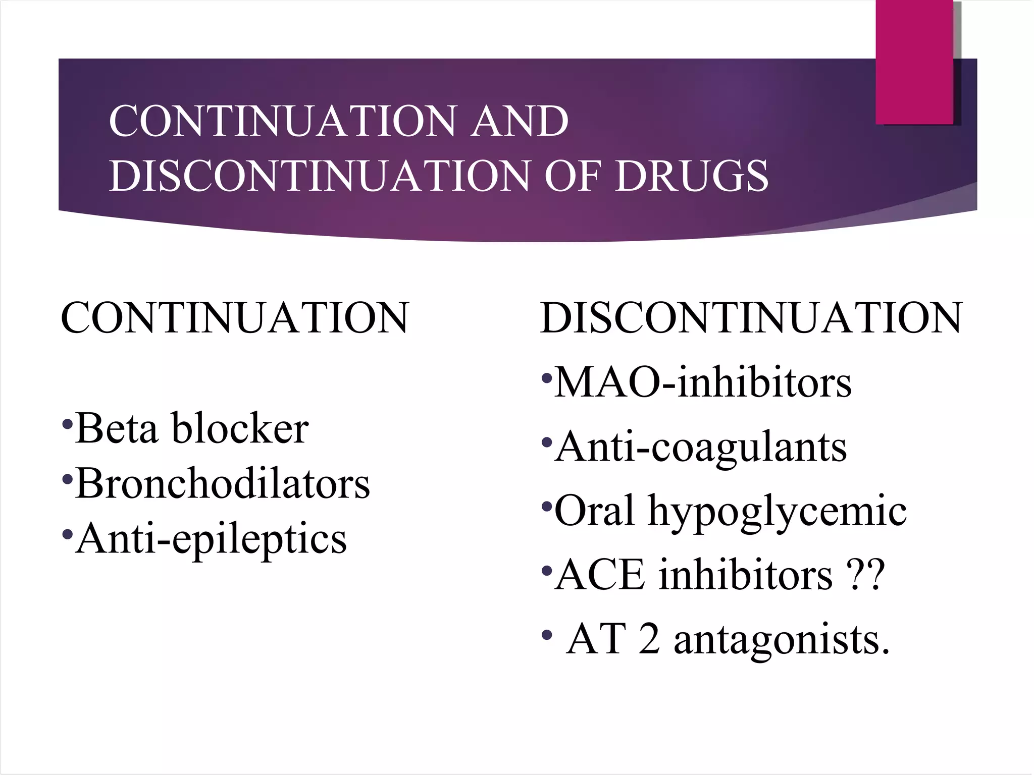 Premedication | PPT