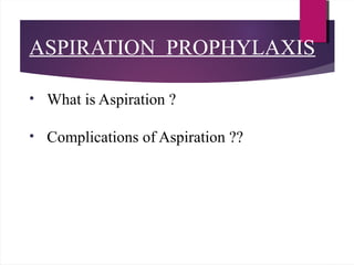 Premedication | PPT