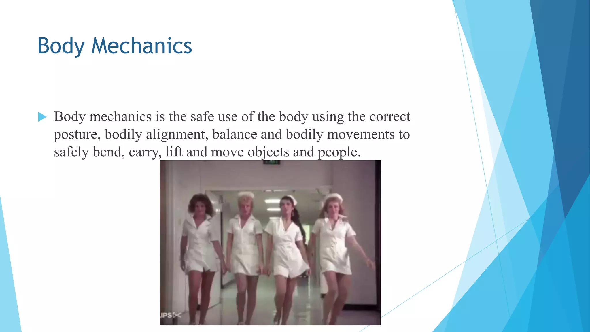 01 pres bodymechanics | PPTX