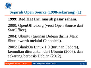 01 presentasi definisi_dan_sejarah_open_source | PPT