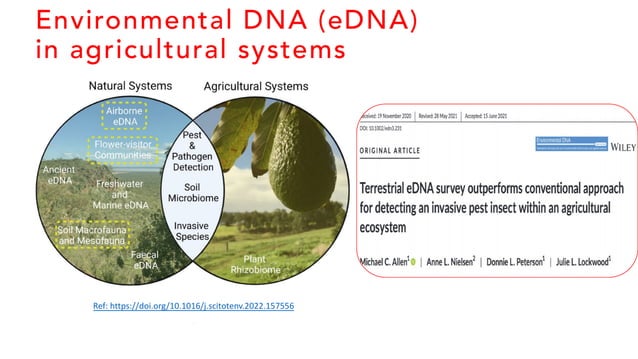 Environmental DNA (eDNA) analysis and applications | PDF | Genetics | Science