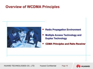 01 principles of the wcdma system | PPT