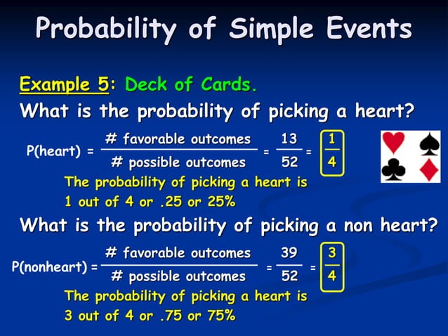 01 Probability Of Simple Events.ppt