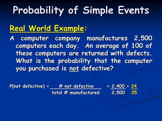 01_Probability of Simple Events.ppt