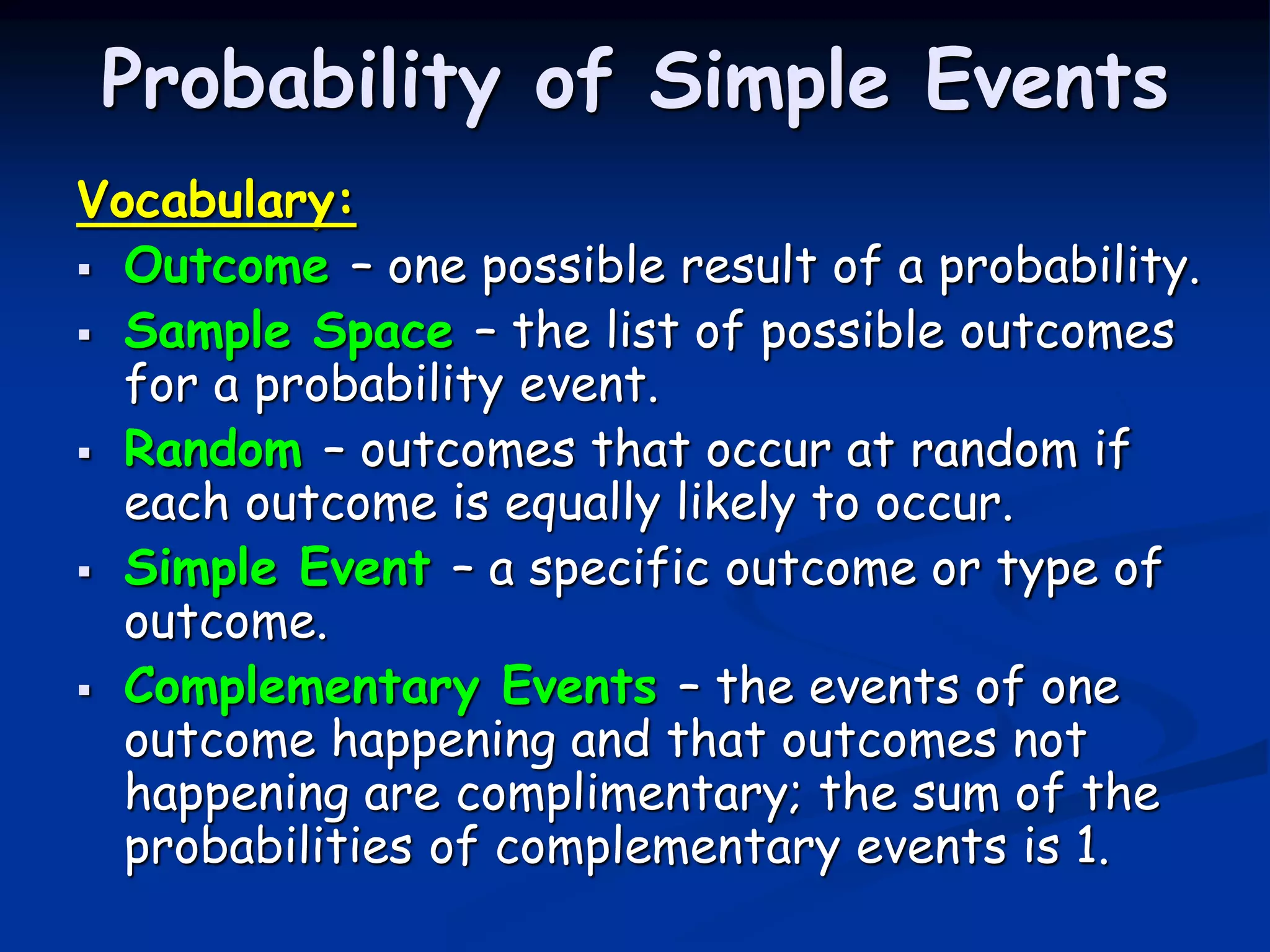 01_Probability of Simple Events.ppt