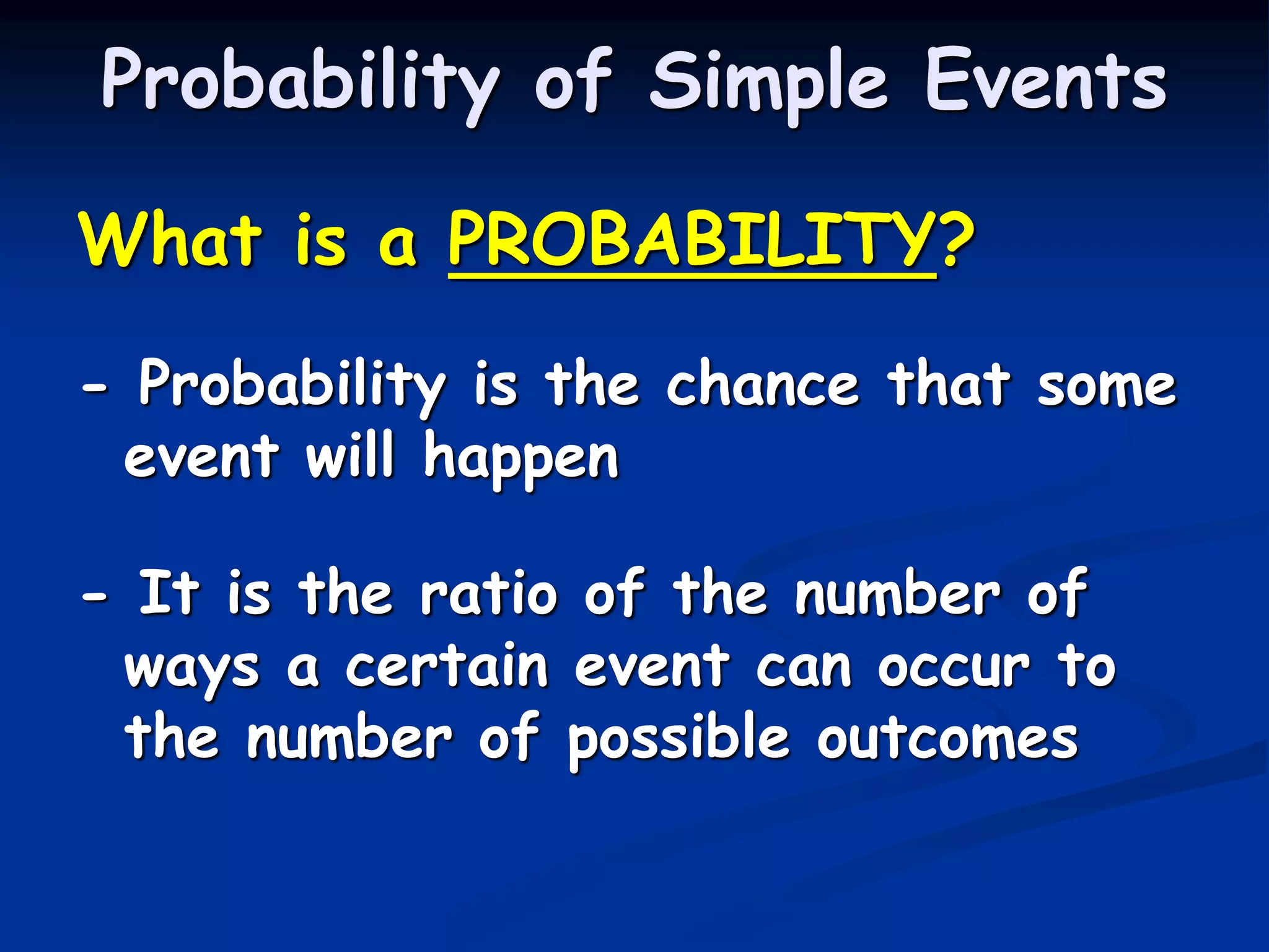 01_Probability of Simple Events.ppt