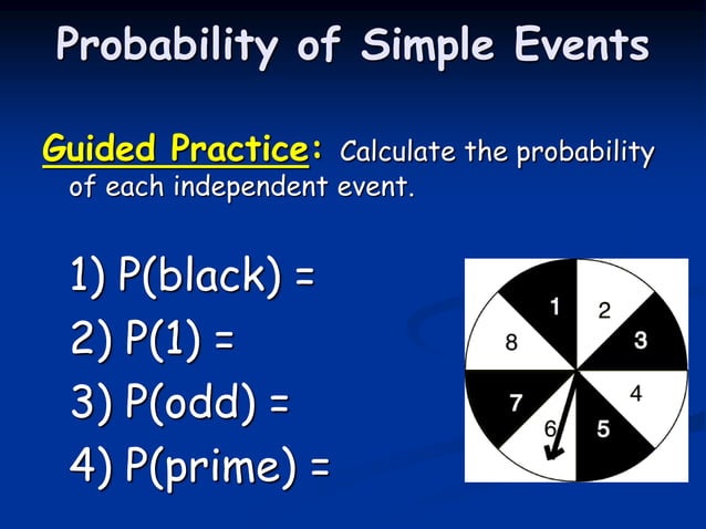 01_Probability of Simple Events.ppt